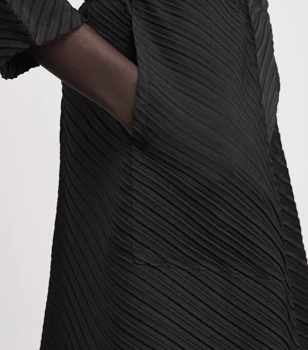 Issey Miyake Plaster Pleats Cropped Trousers