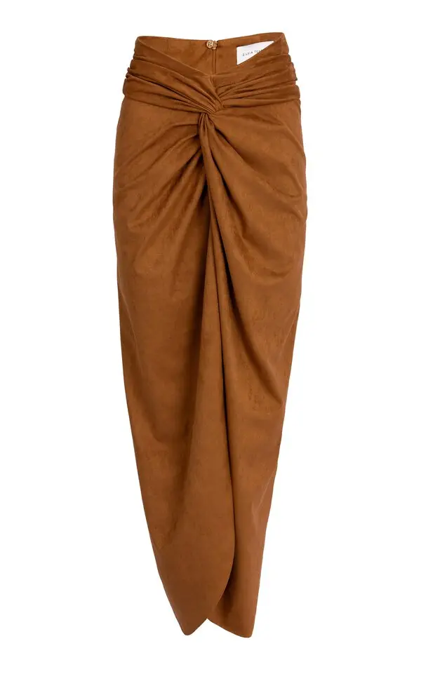 Silvia Tcherassi Draped Midi Skirt