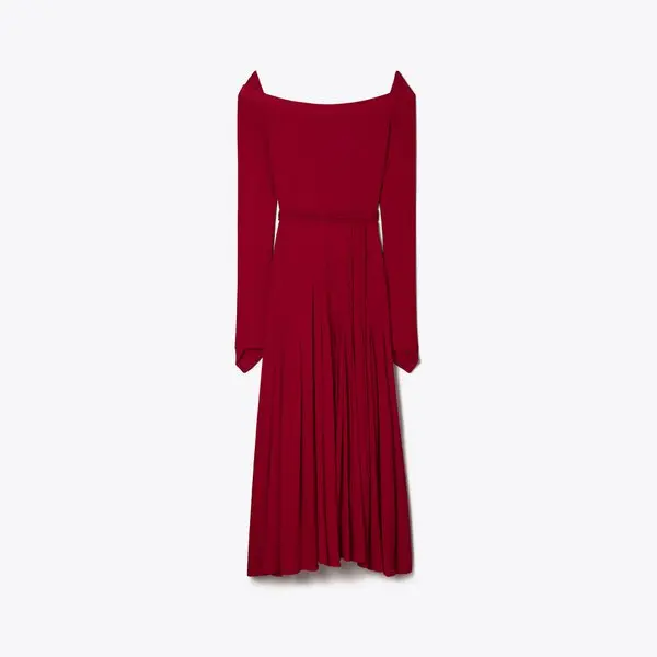 Tory Burch Viscose Jersey Dress - Rouge