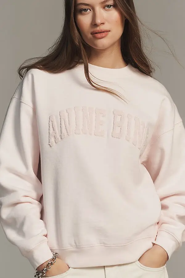 ANINE BING Spencer Sweatshirt - Pink