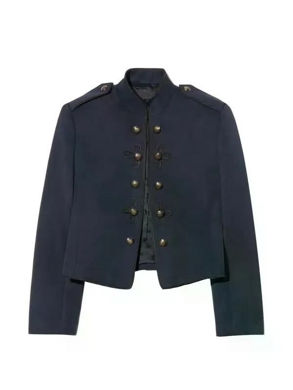 NILI LOTAN Betsy Button Shoulder Jacket