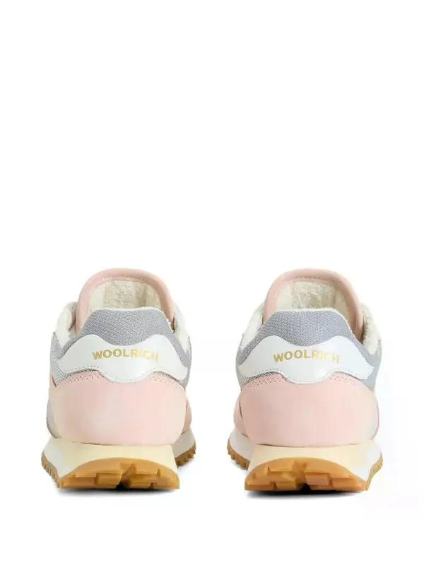 Woolrich Leather Suede Gravel Sneakers