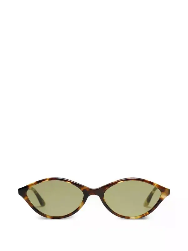 PETER AND MAY Oval-frame Sunglasses