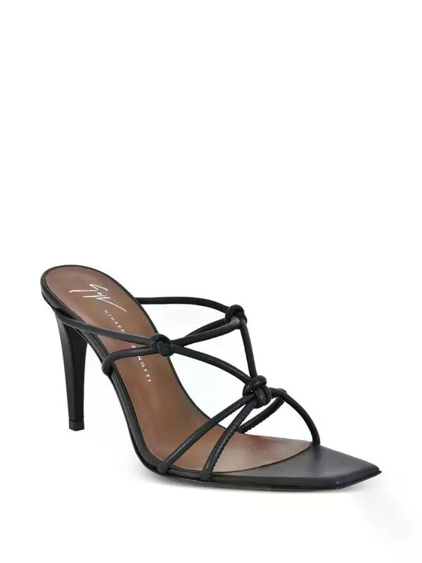 GIUSEPPE ZANOTTI Knotted Mules