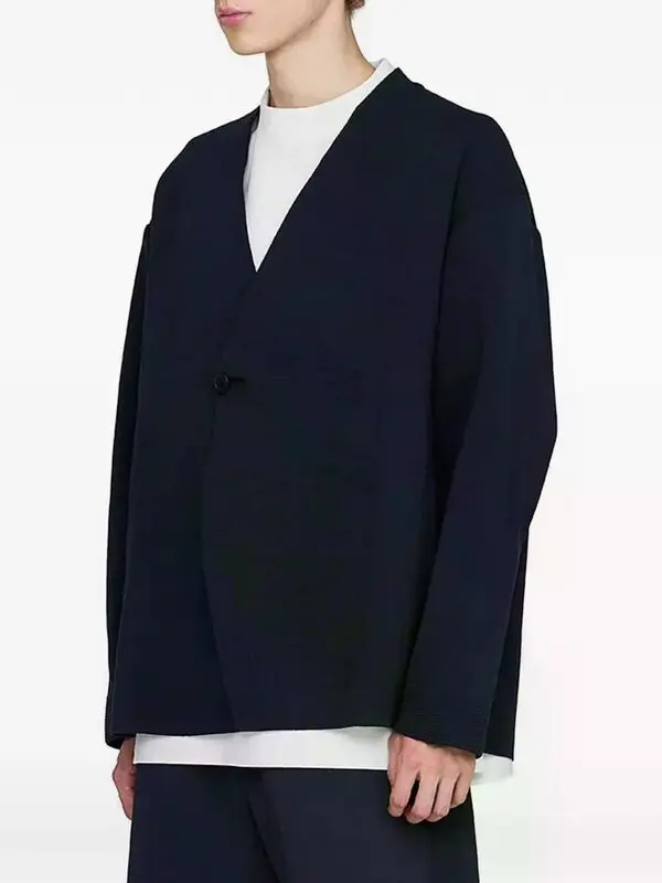 CFCL Buttoned V-neck Jacket - Blue