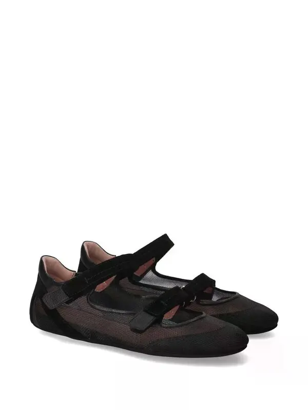 Premiata Mary Janes Strap Ballet Flats
