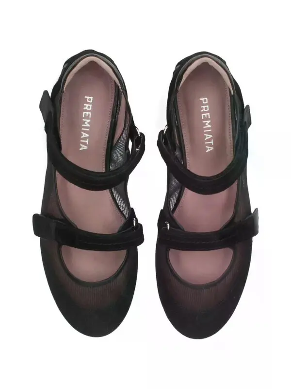 Premiata Mary Janes Strap Ballet Flats