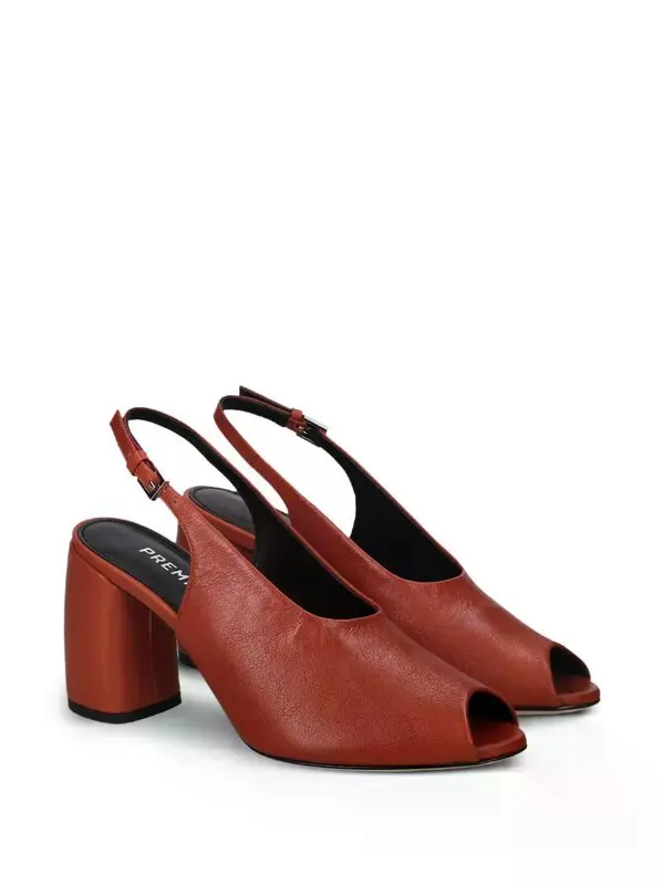 Premiata Peep Toe Slingback Pumps
