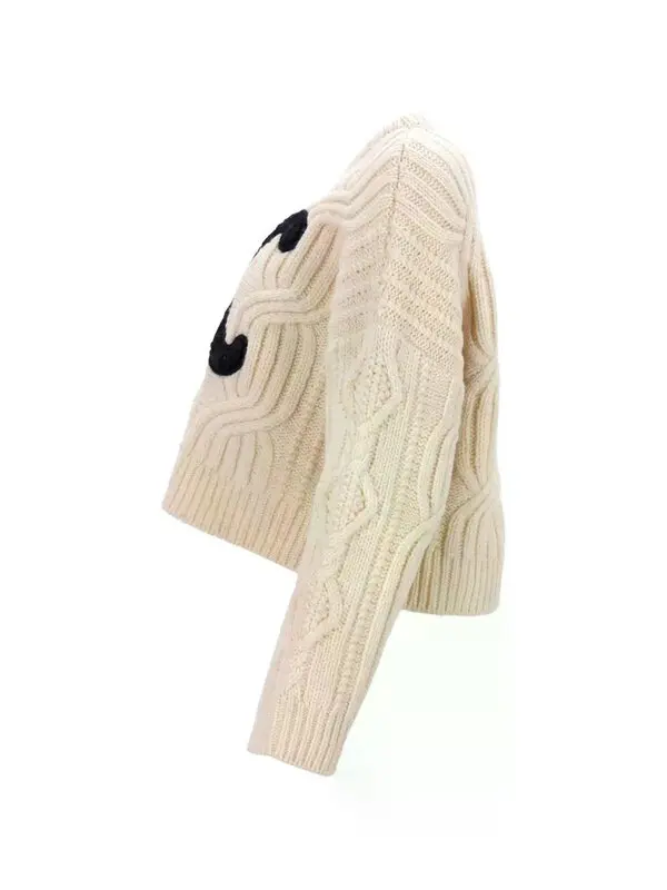 Celine Triomphe Knitted Sweater