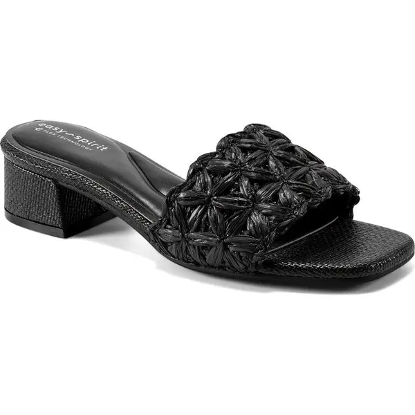 Easy Spirit Rosario Slide Sandal - Black