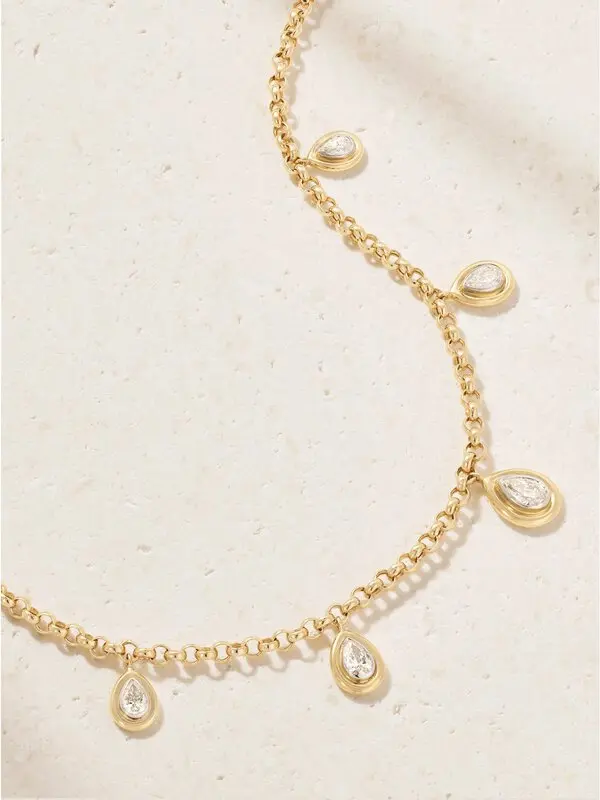 L’ATELIER NAWBAR 18-karat Diamond Necklace
