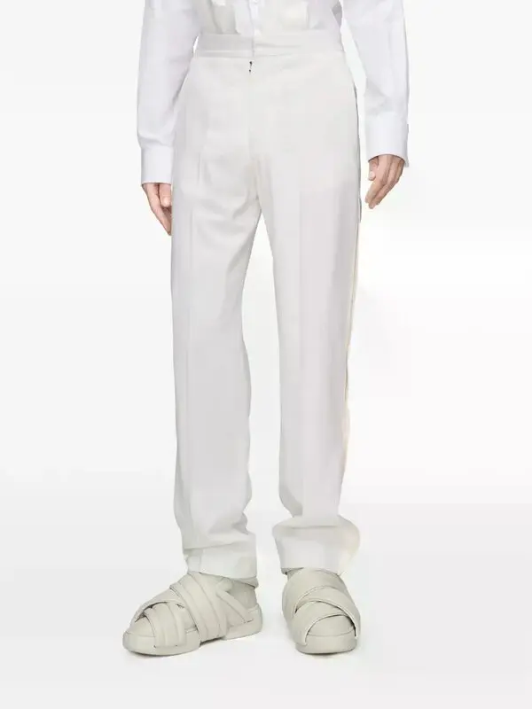 MAISON MARGIELA Wool Pressed Seam Trousers