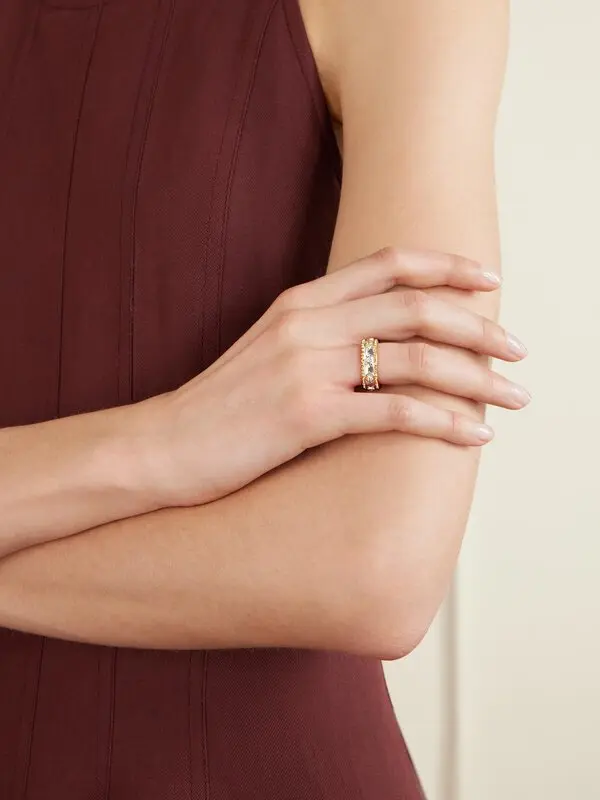 Buccellati Capri Eternelle 18-karat And Diamond Ring