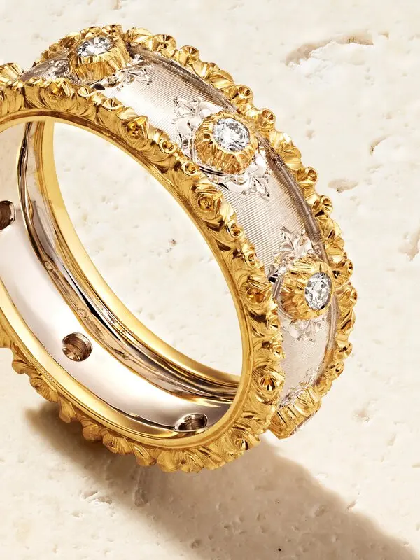 Buccellati Capri Eternelle 18-karat And Diamond Ring