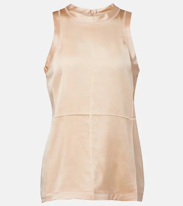 Phoebe Philo Silk-blend Top - Pink