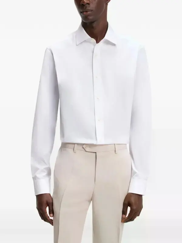 BOSS Long-sleeved Cotton Shirt