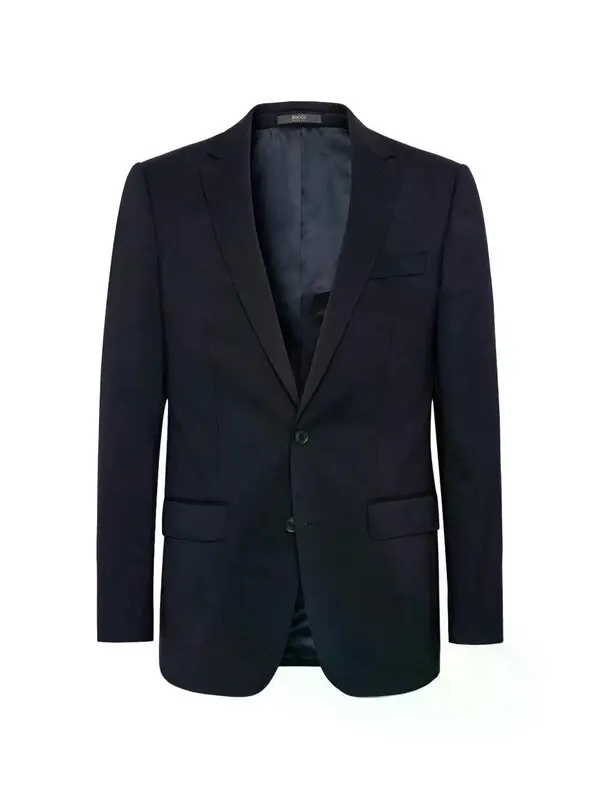 Boggi Milano Stretch Knitted Wool Jacket