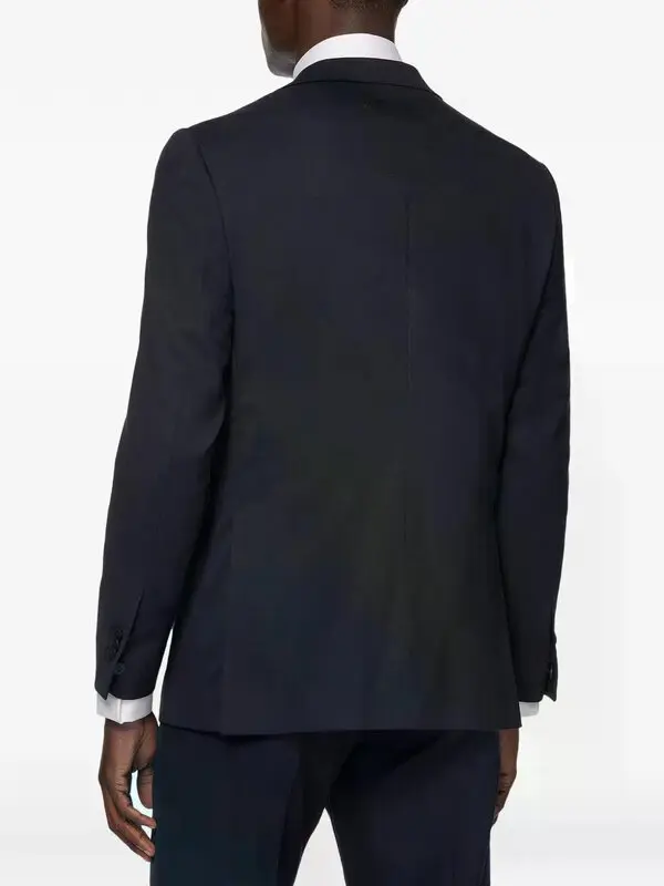 Boggi Milano Stretch Knitted Wool Jacket