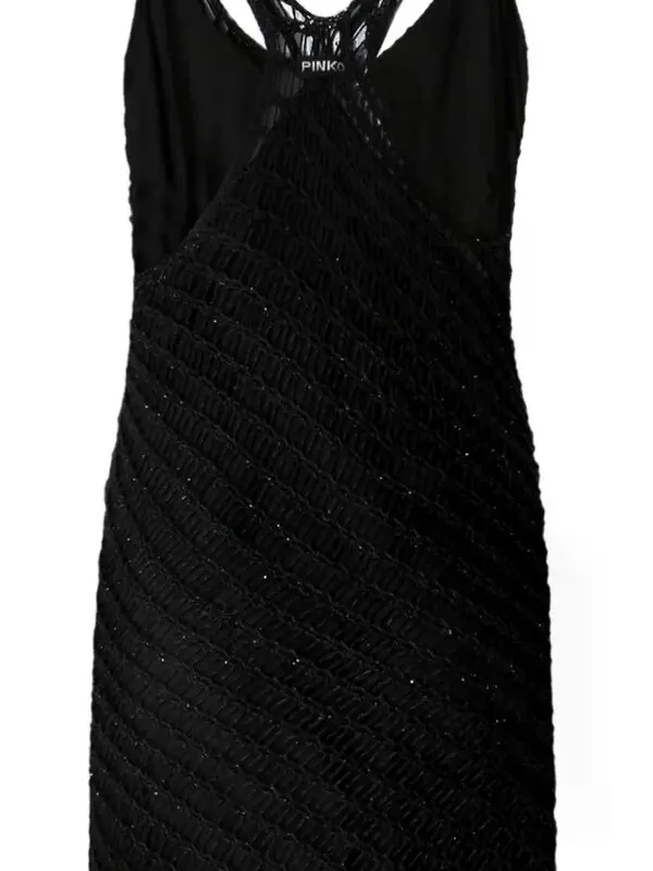 Pinko Midi V-neck Dress