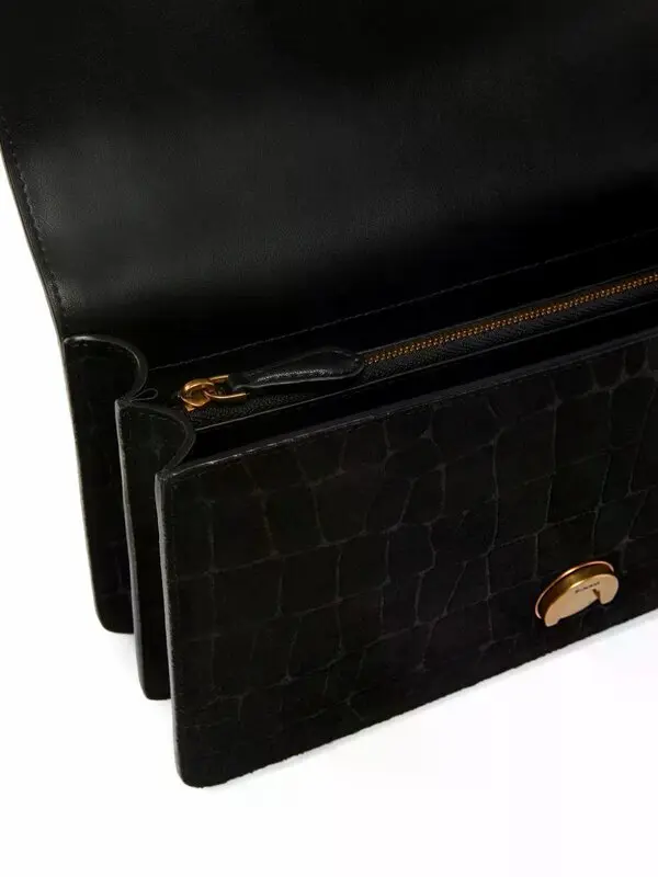 Pinko Love One Chain Leather Crossbody Bag