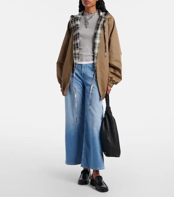 Citizens Of Humanity Lyra Cropped Wide-leg Jeans