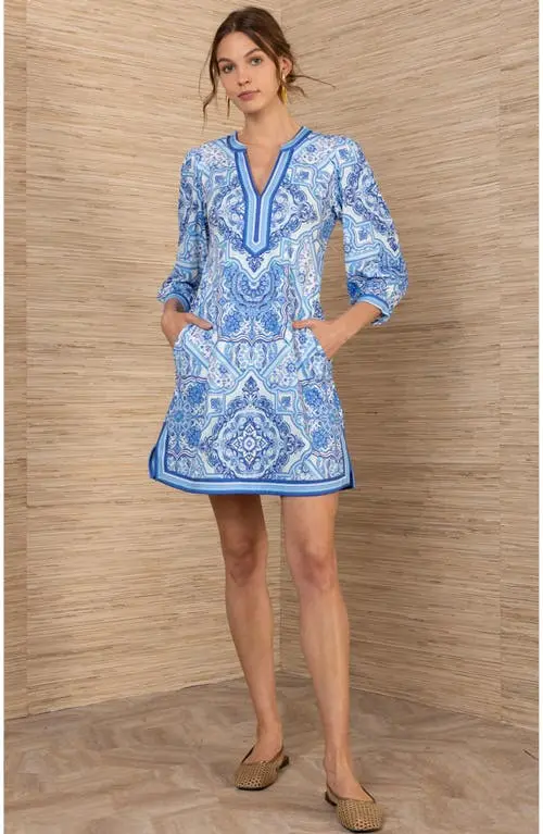 Hale Bob Austen Jersey Dress - Blue