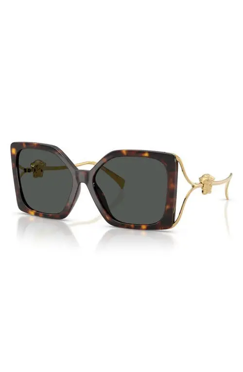 Versace 58mm Square Sunglasses