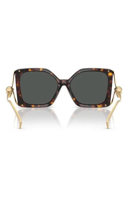 Versace 58mm Square Sunglasses