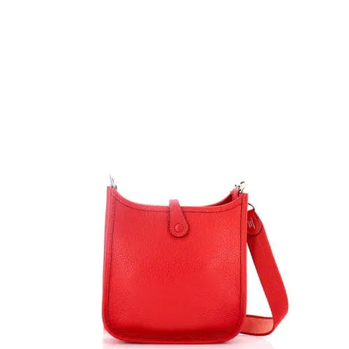 Hermès Evelyne Tpm Shoulder Bag - Red