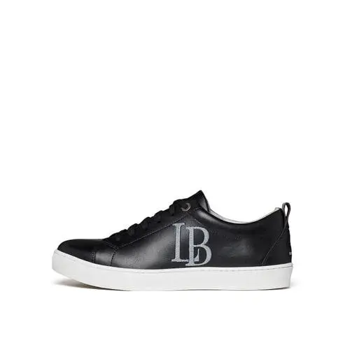 LABANTE LONDON Apple Leather Low Top Sneakers - Black