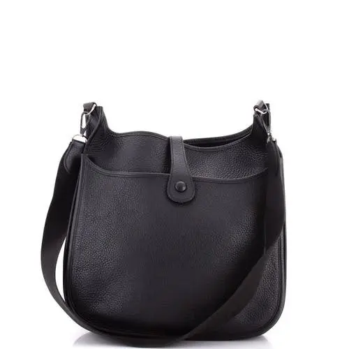 Hermès Evelyne Bag Gen Ii Clemence Gm - Noir