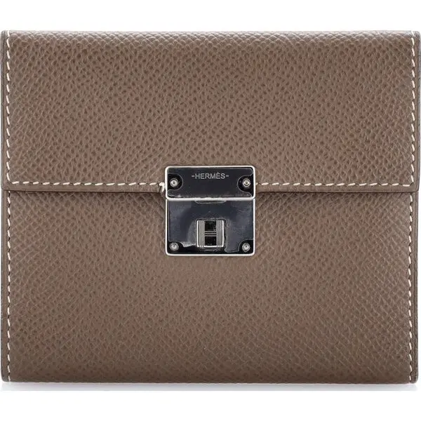 Hermès Clic Wallet Epsom 12 - Etoupe