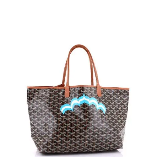 Goyard Saint Louis Tote Printed Coated Canvas Pm