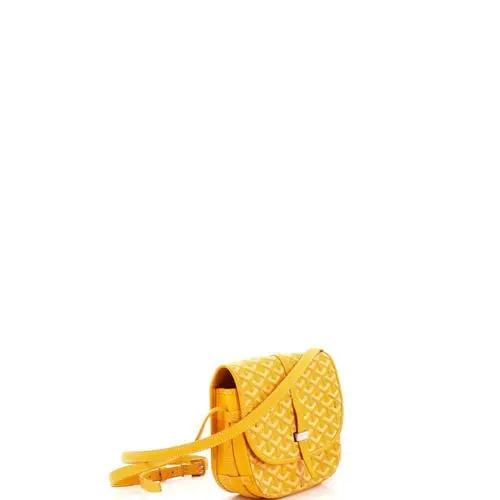 Goyard Belvedere Ii Messenger Bag Coated Canvas Pm - Orange