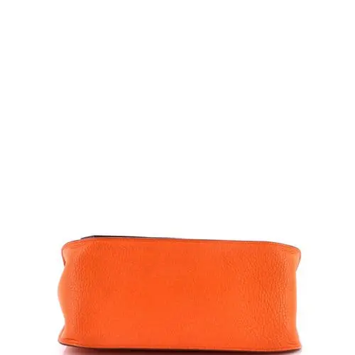 Hermès Jypsiere 28 Bag Clemence - Feu