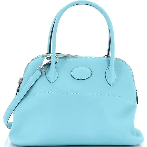 Hermès Bolide Bag Swift 27 - Bleu Atoll