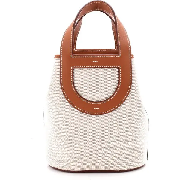 Hermès In-the-loop Bag Canvas With Swift 18 - Gold