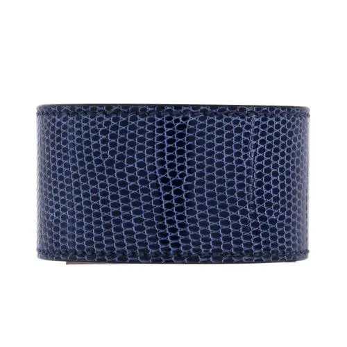 Hermès Kelly Dog Bracelet Lizard - Blue