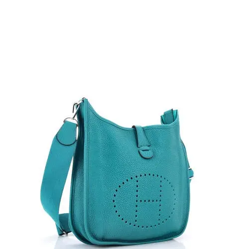 Hermès Evelyne Bag Gen Iii Clemence Pm - Blue
