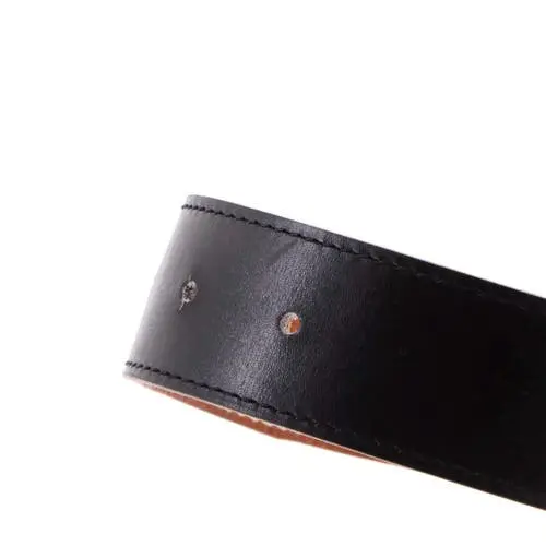 Hermès Constance Reversible Leather Belt - Black
