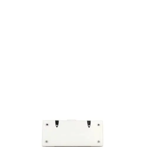 Goyard Saigon Top Handle Bag Coated Canvas Pm - White