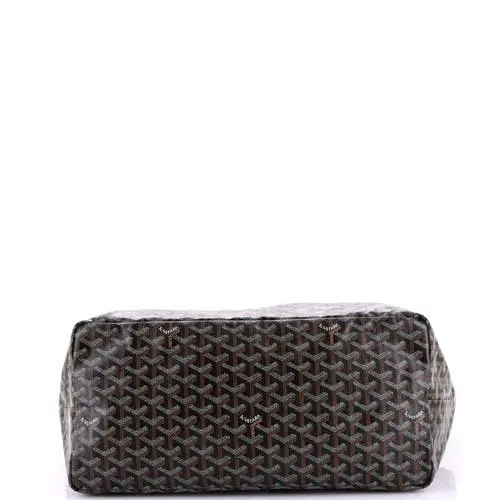 Goyard Saint Louis Gm Tote Printed Coated Canvas - Brown