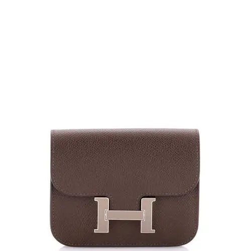 Hermès Constance Slim Wallet Epsom - Ecorce