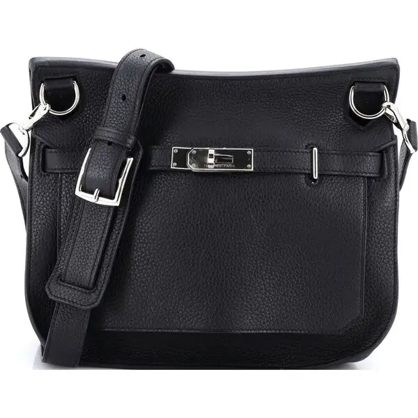 Hermès Jypsiere Bag Clemence 28 - Noir