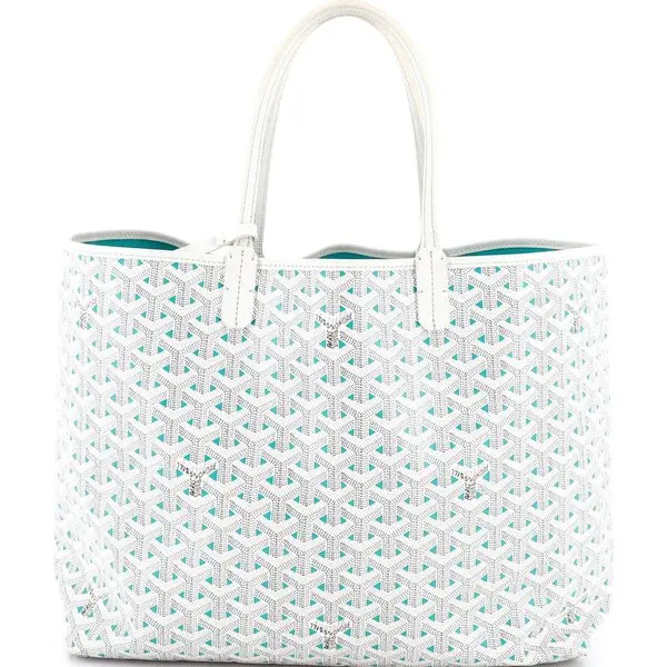 Goyard Saint Louis Tote Claire Voie Coated Canvas Pm - Multicolor