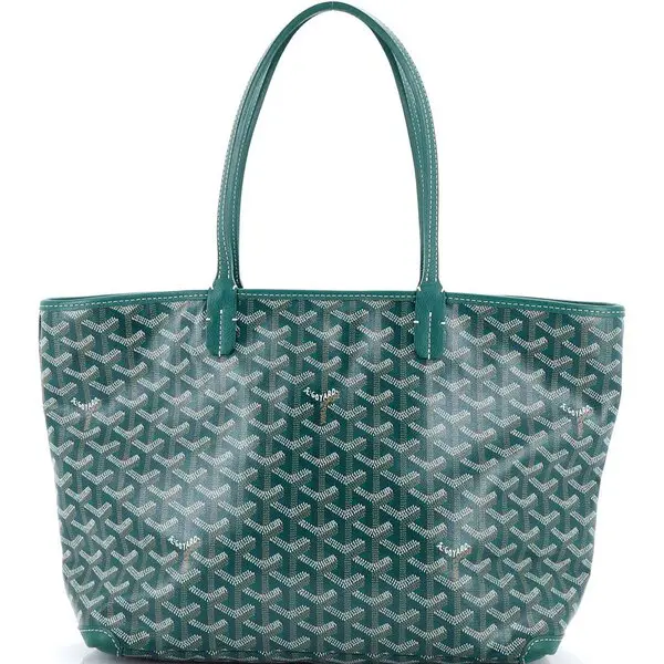 Goyard Artois Tote Coated Canvas Pm - Green