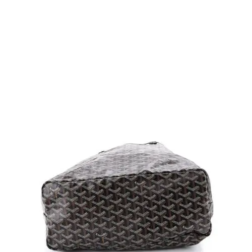 Goyard Saint Louis Pm Tote Coated Canvas - Black