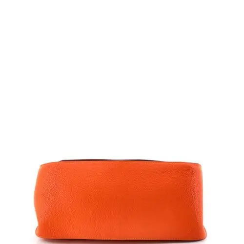 Hermès Jypsiere 34 Bag Clemence - Feu/moutarde