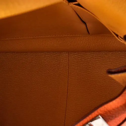 Hermès Jypsiere Bag Clemence 34 - Orange