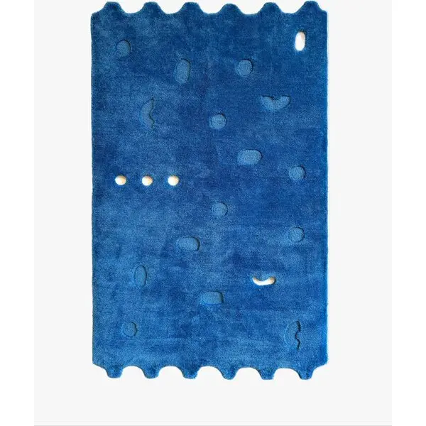 FORM & SEEK Postmark Carpet - Blue